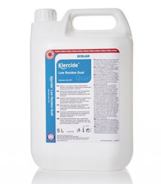 Ecolab Klercide Low Residue Quat Concentrate - Clean Room Garments
